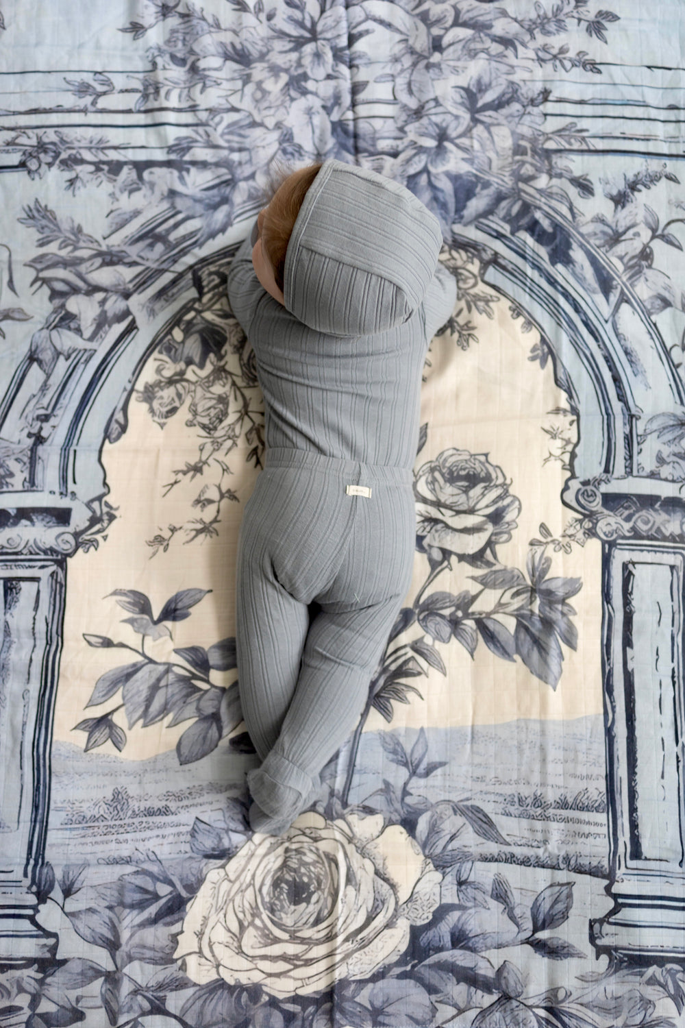 The Garden Window Muslin Blanket